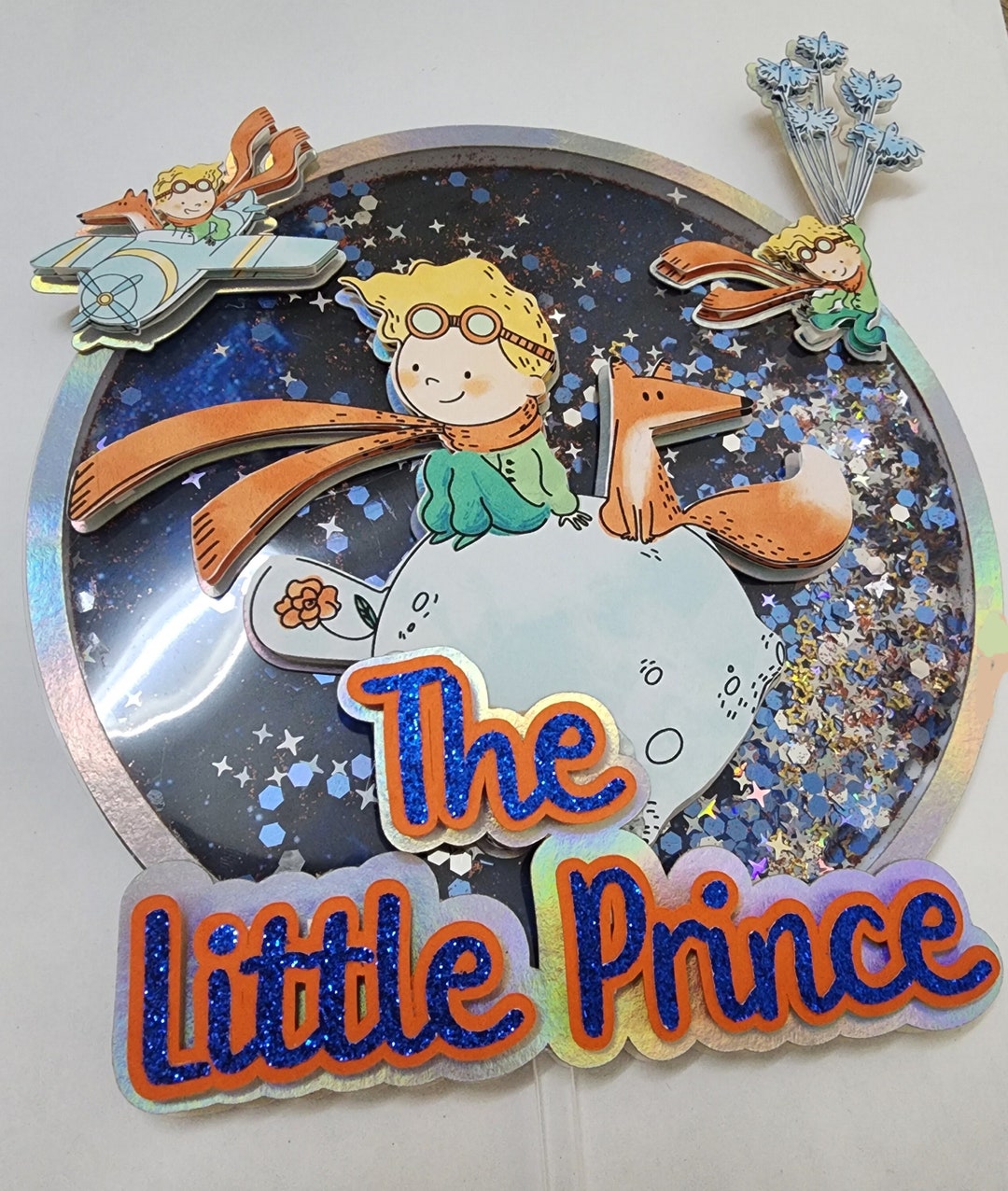 The Little Prince Cake Topper Little Prince and Fox Cake Topper El ...