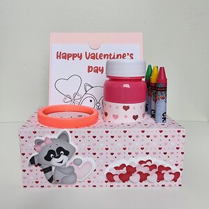 Valentine's Day Activity Box for Kids Valentine's Day Favor Box ...