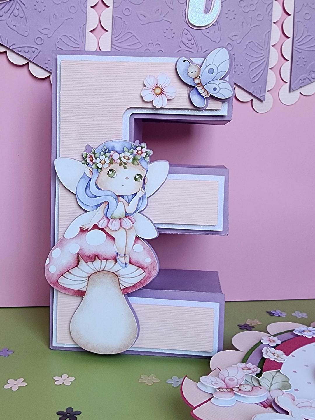 Fairy 3D Letters Fairies 3D Letters Fairy Birthday Decor Fairies ...