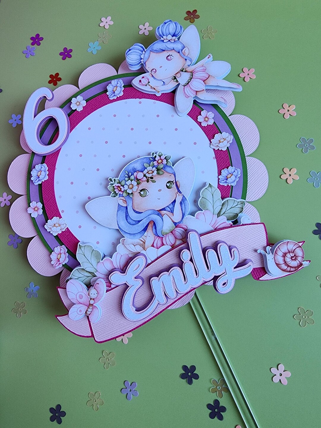 Fairy Cake Topper Fairies Cake Topper Fairy Cupcake Toppers Fairytopia ...