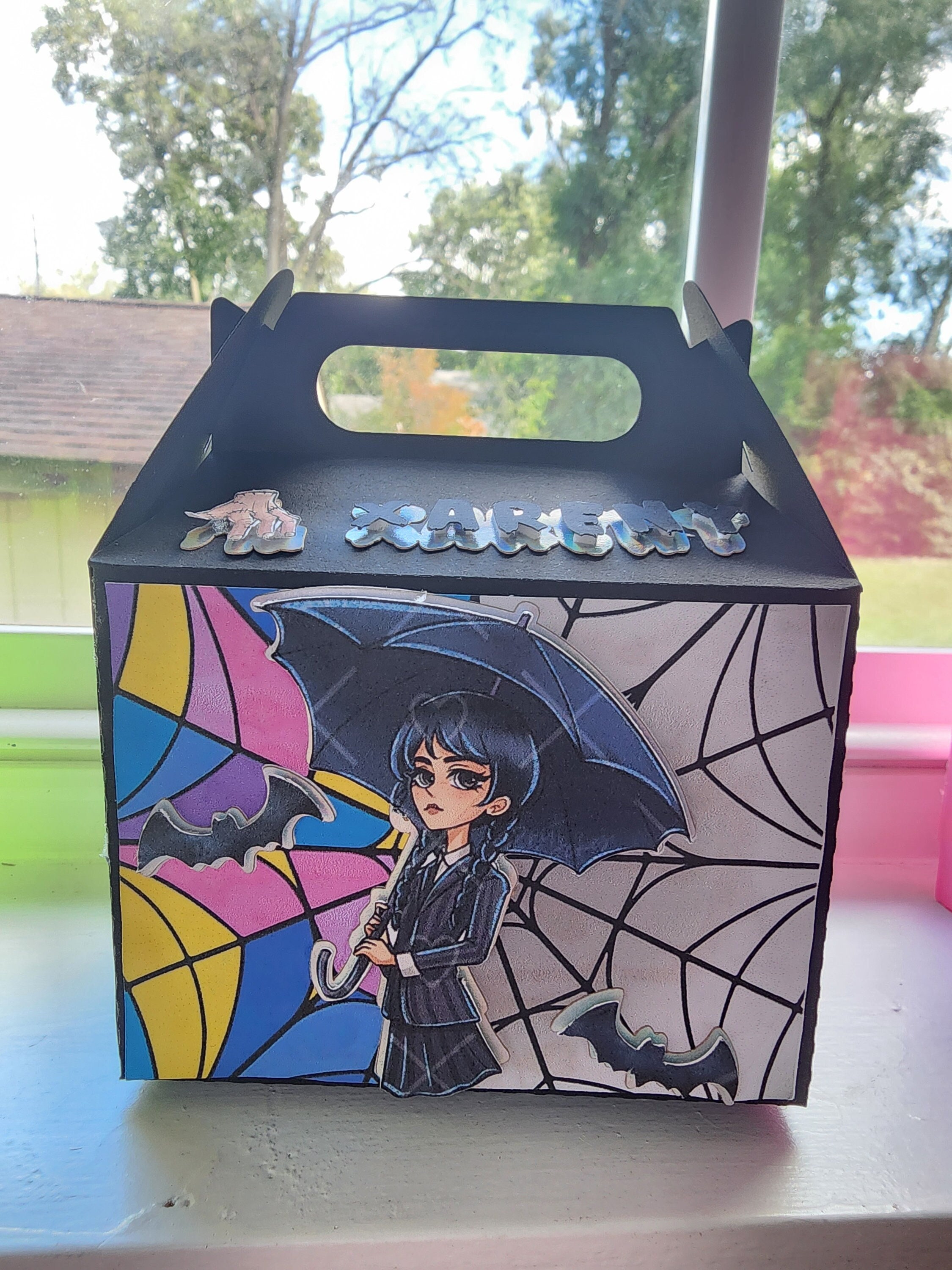 Wednesday Treat Box Wednesday Favor Box Wednesday Addams Candy Box ...