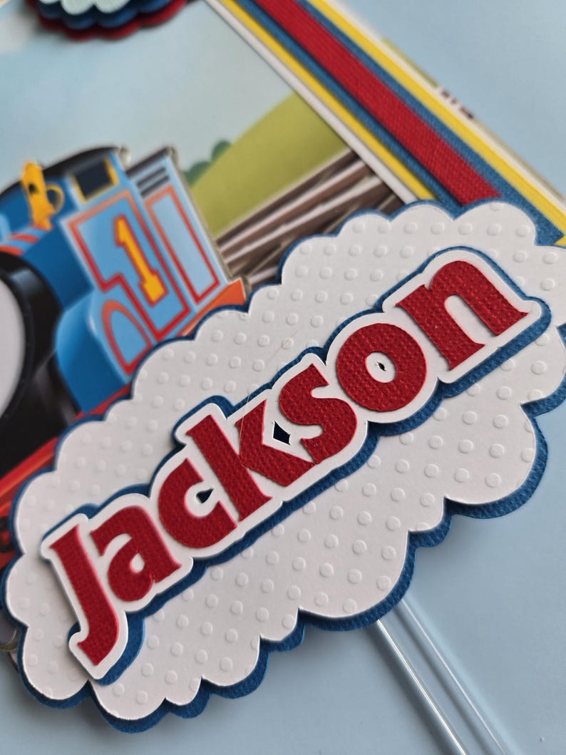 Train Cake Topper Thomas and Friends Cake Topper Train Engine Cake ...