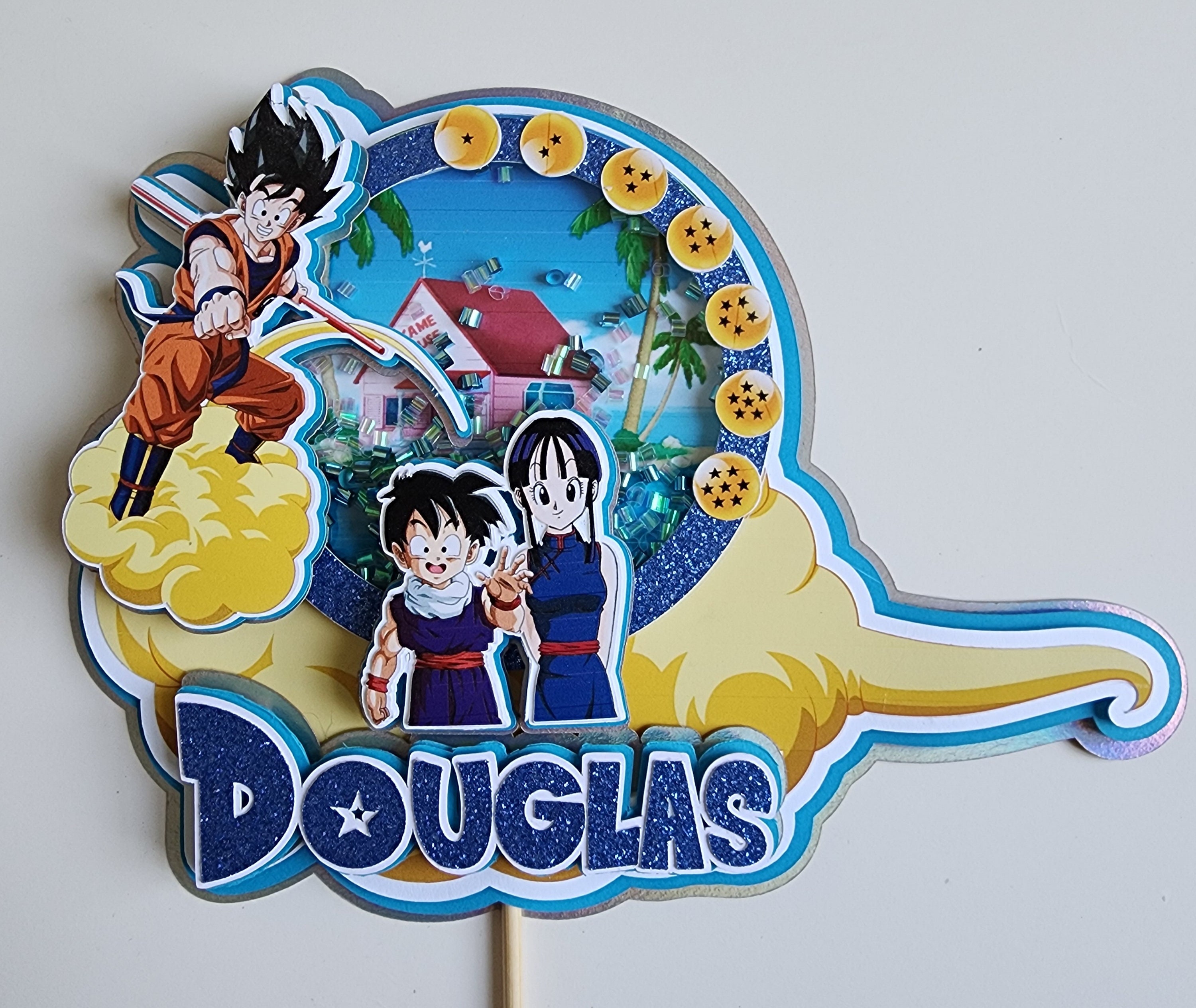 Dragon Ball Cake Topper Dragon Ball Birthday Dragon Ball Party Dragon ...