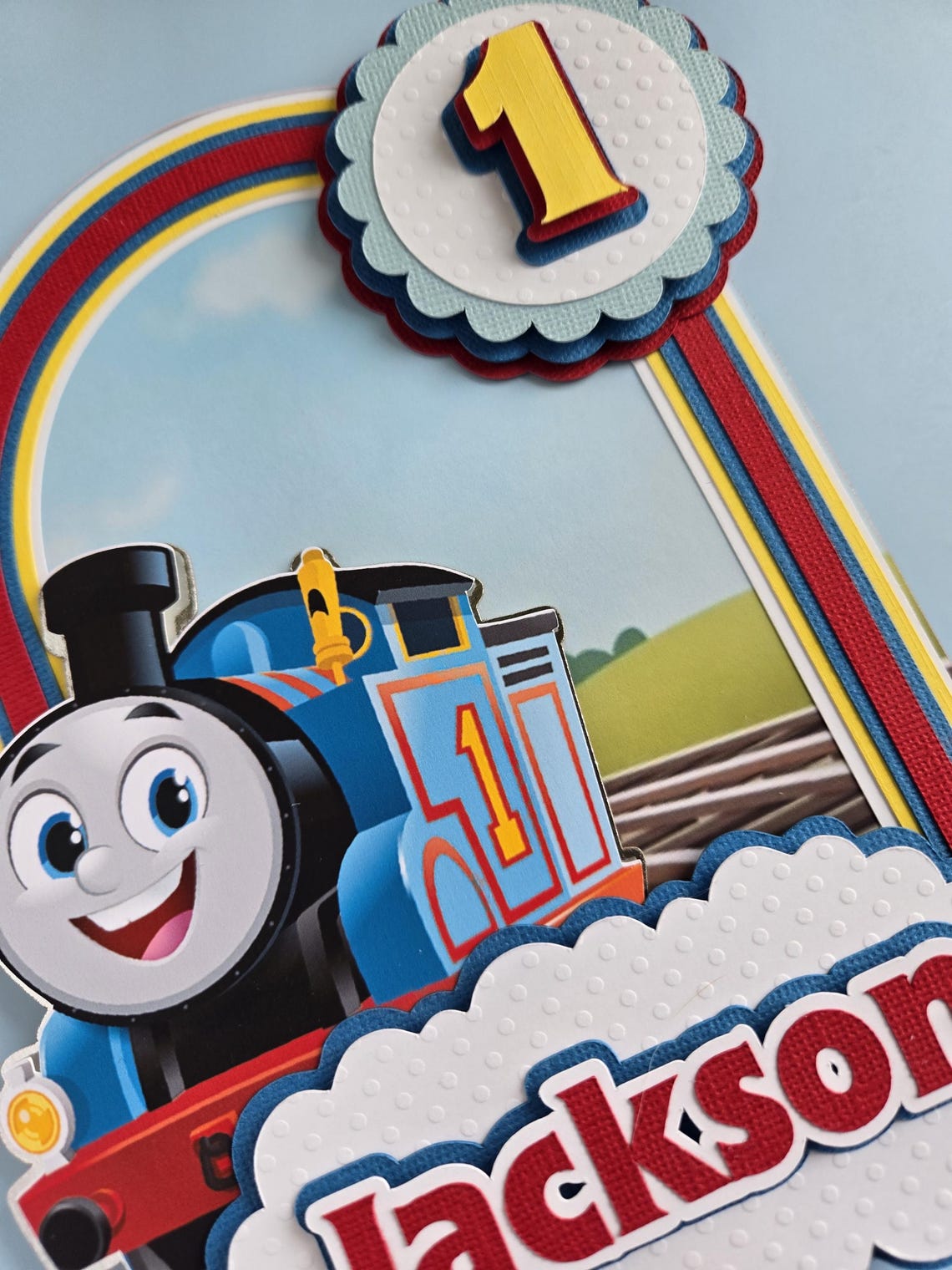 Train Cake Topper Thomas and Friends Cake Topper Train Engine Cake ...
