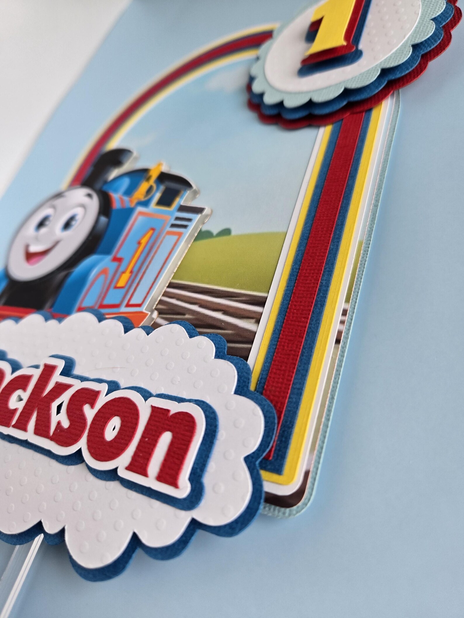 Train Cake Topper Thomas and Friends Cake Topper Train Engine Cake ...