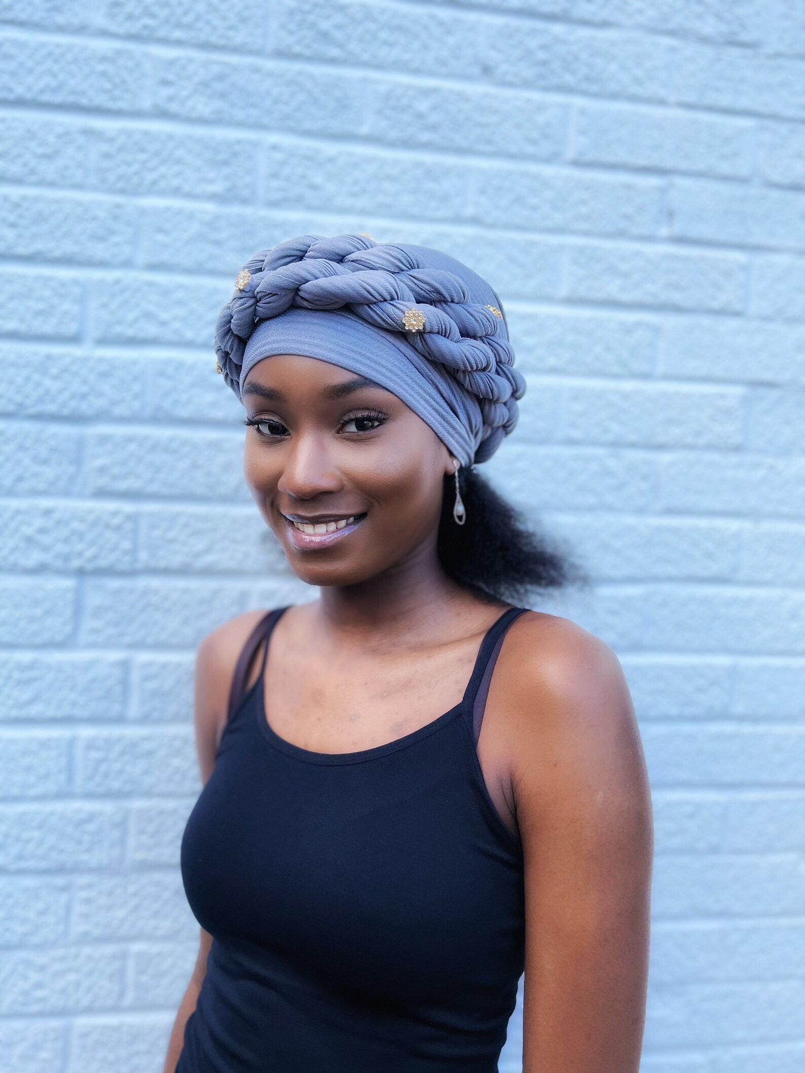 Luxury Braided Turban Wrap, Headwrap, Braid, Wraps, Hair , Party - Etsy