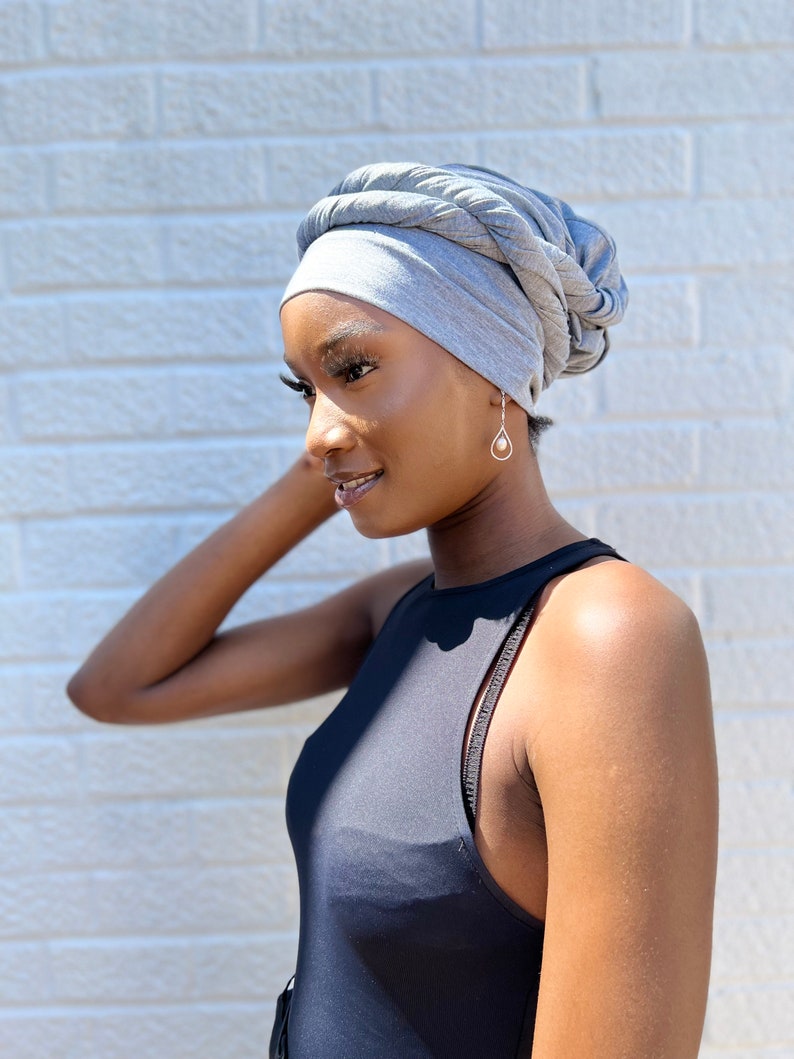 PRE-TIED HEADWRAP/ Pre-tied Turban/boho Chic/ Turban/ Pre Tied Headwrap ...