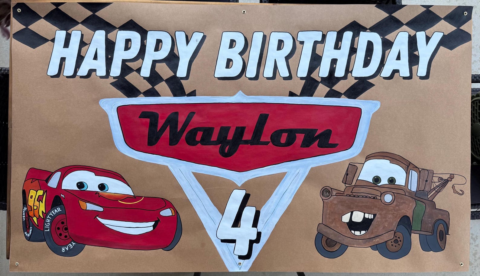 Custom Hand Painted Birthday Banners - Etsy