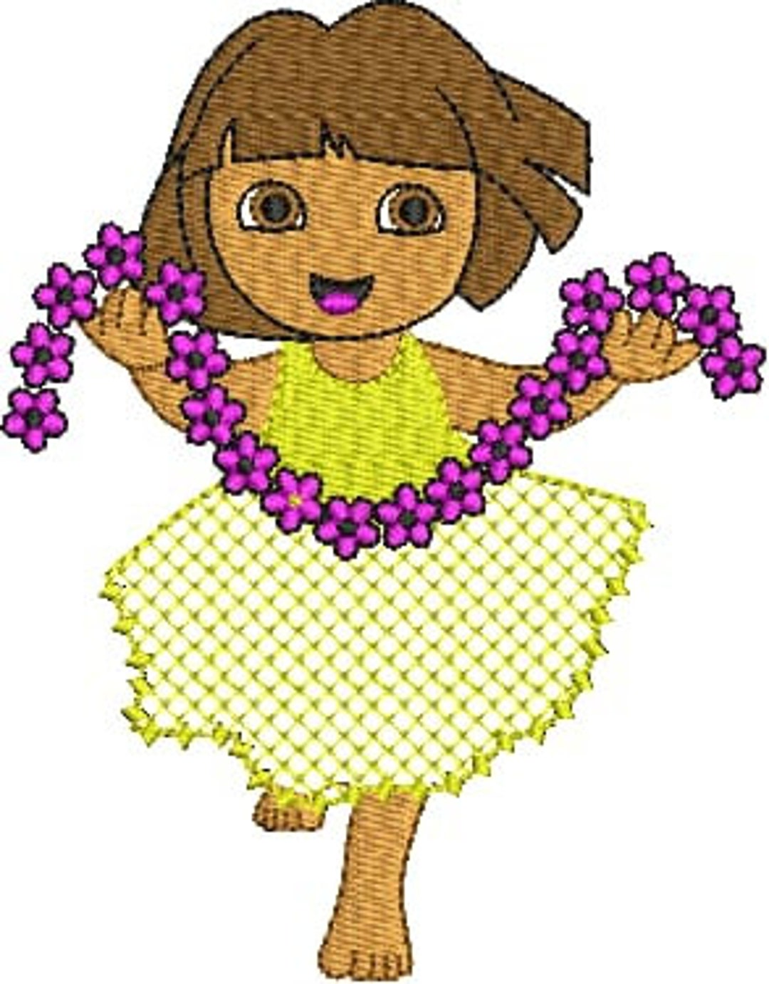 Dora the Explorer Embroidery Design Dora Girl Embroidery - Etsy