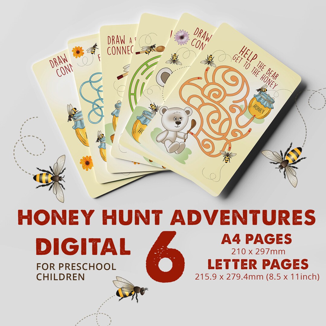 Interactive Children Activity Printable Puzzle Game for Young Child ...