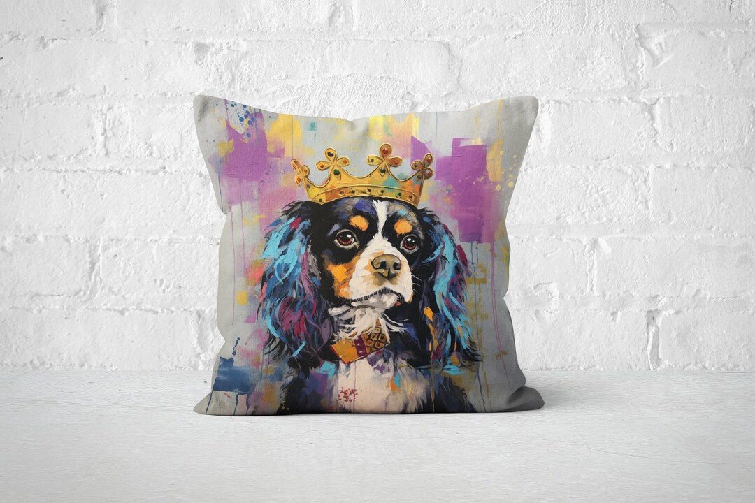 Royal Cavi King Pillow, Chic Modern Bohemian Cushion, Cavi Lover Gift ...