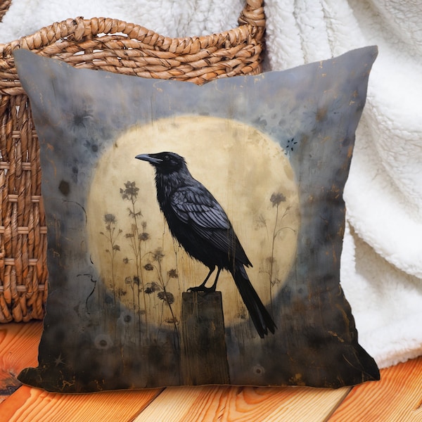 Crow Pillows - Etsy