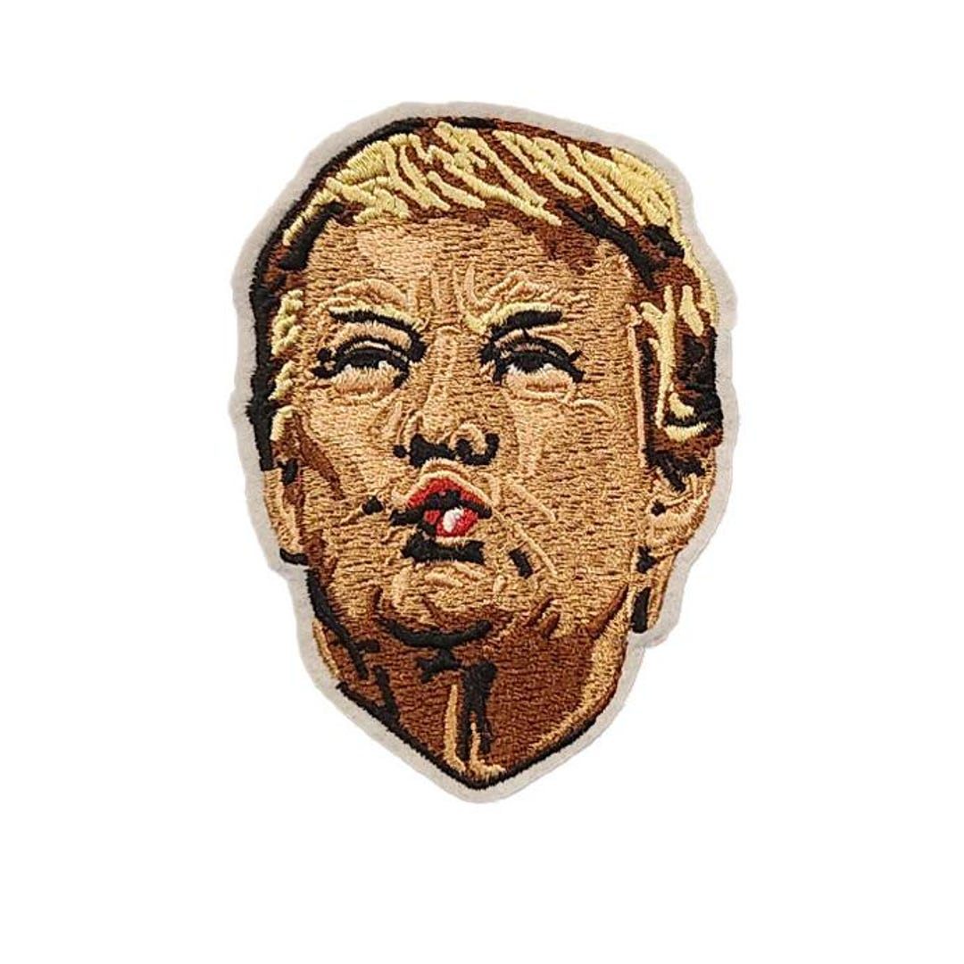 President Donald Trump High-quality Embroidery Stitch Iron-on Patch - Etsy