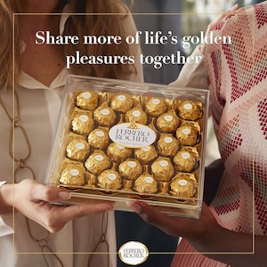 Ferrero Rocher Chocolate Gift Set 24 Chocolates Tray - Etsy