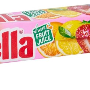 Fruittella Summer Fruits Stick Soft Chew Sweets 41g pack of 40 Vegan ...