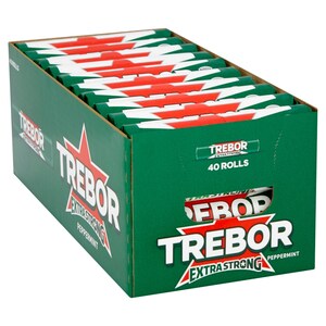 Trebor Mints Extra Strong Peppermint 40 X 41.3g Rolls - Etsy