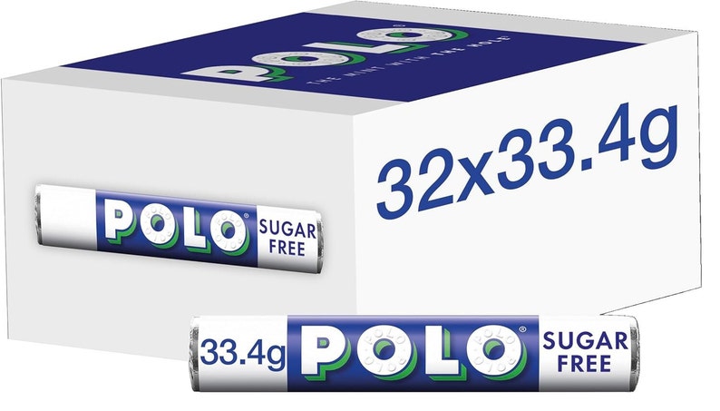 Polo Sugar Free Mints Tubes, 32 X 33.4g Refreshing Minty Freshness on ...