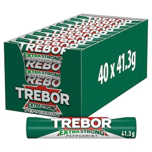 Trebor Mints Extra Strong Peppermint 40 X 41.3g Rolls - Etsy