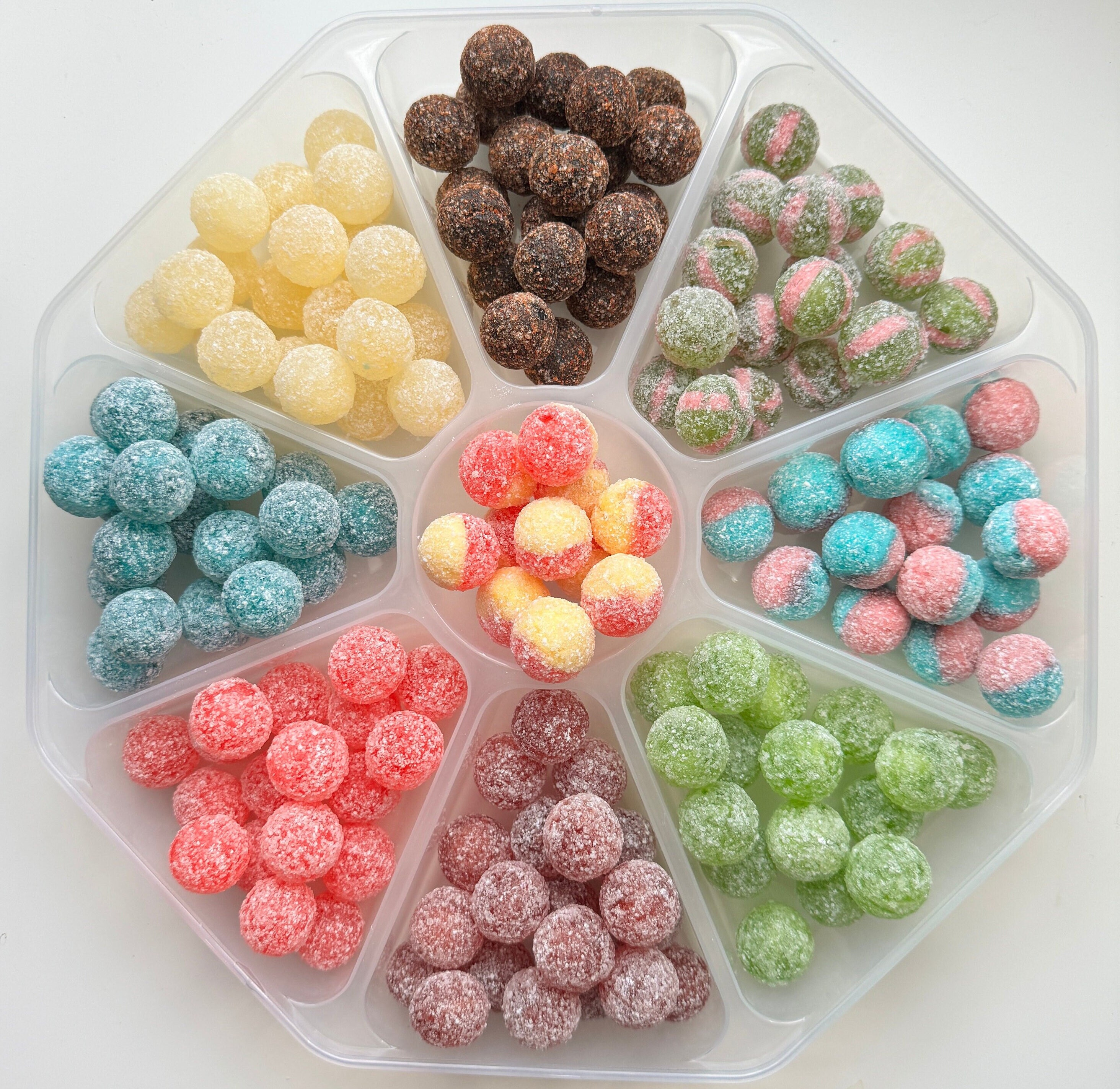 Barnetts Mega Sour Assortment Mix Platter, Super Sour Sweets ...