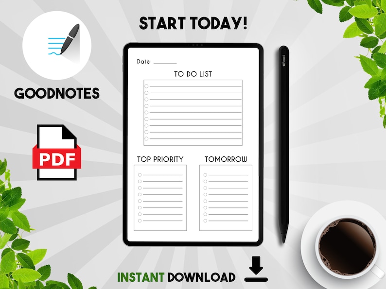 To Do List Template Printable Todo List Time Management - Etsy