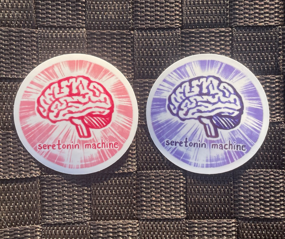 Neurology Sticker, Serotonin Machine, Brain, Neuro, Surgery, Medicine ...