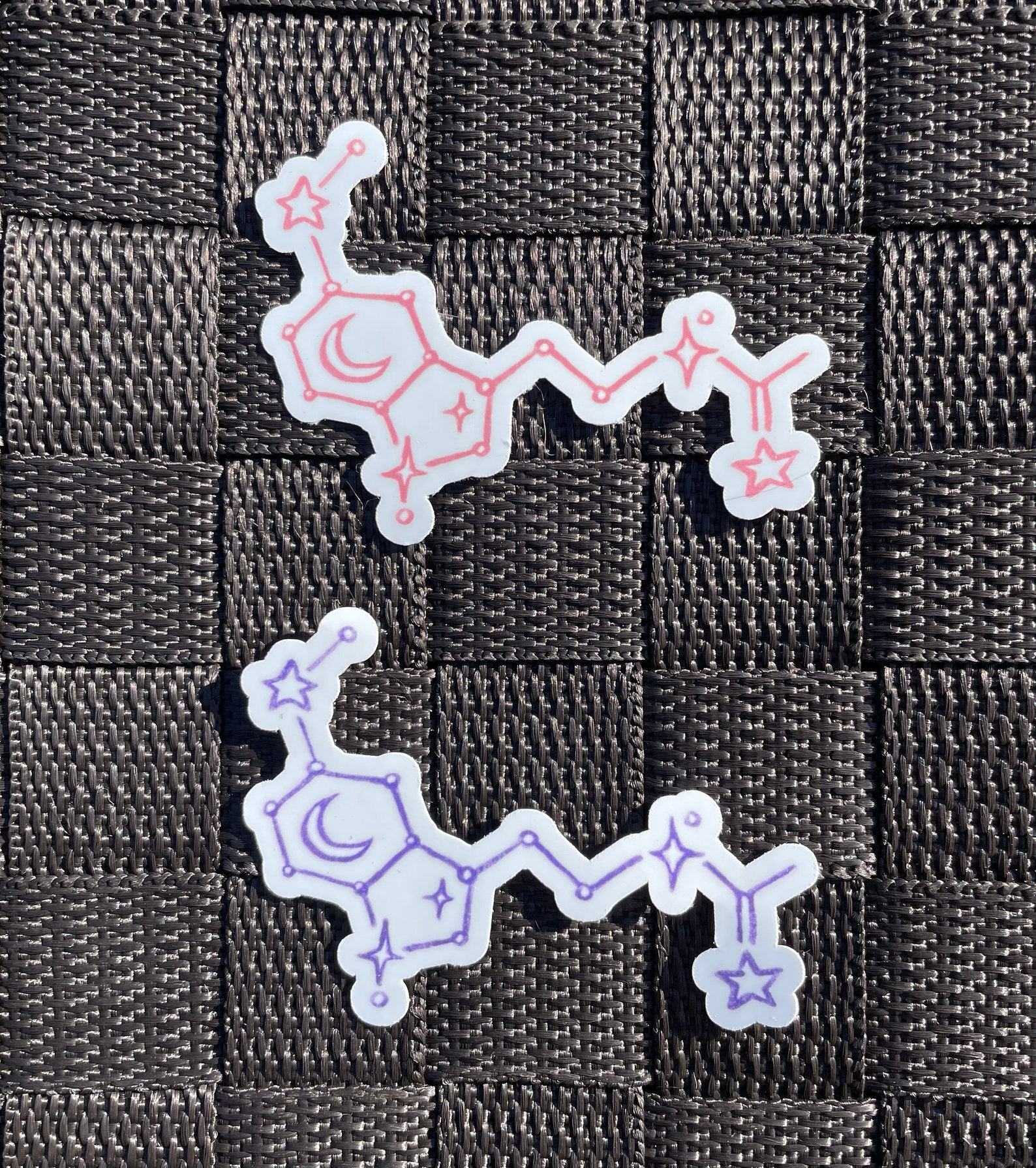 Melatonin Sticker, Hormone, Sleep, Medicine, Cute Moon and Stars ...