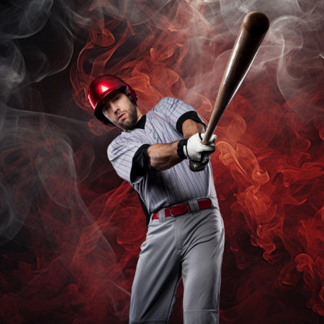 Sports Background for Your Pictures | Smoke Backdrop | Baseball ...