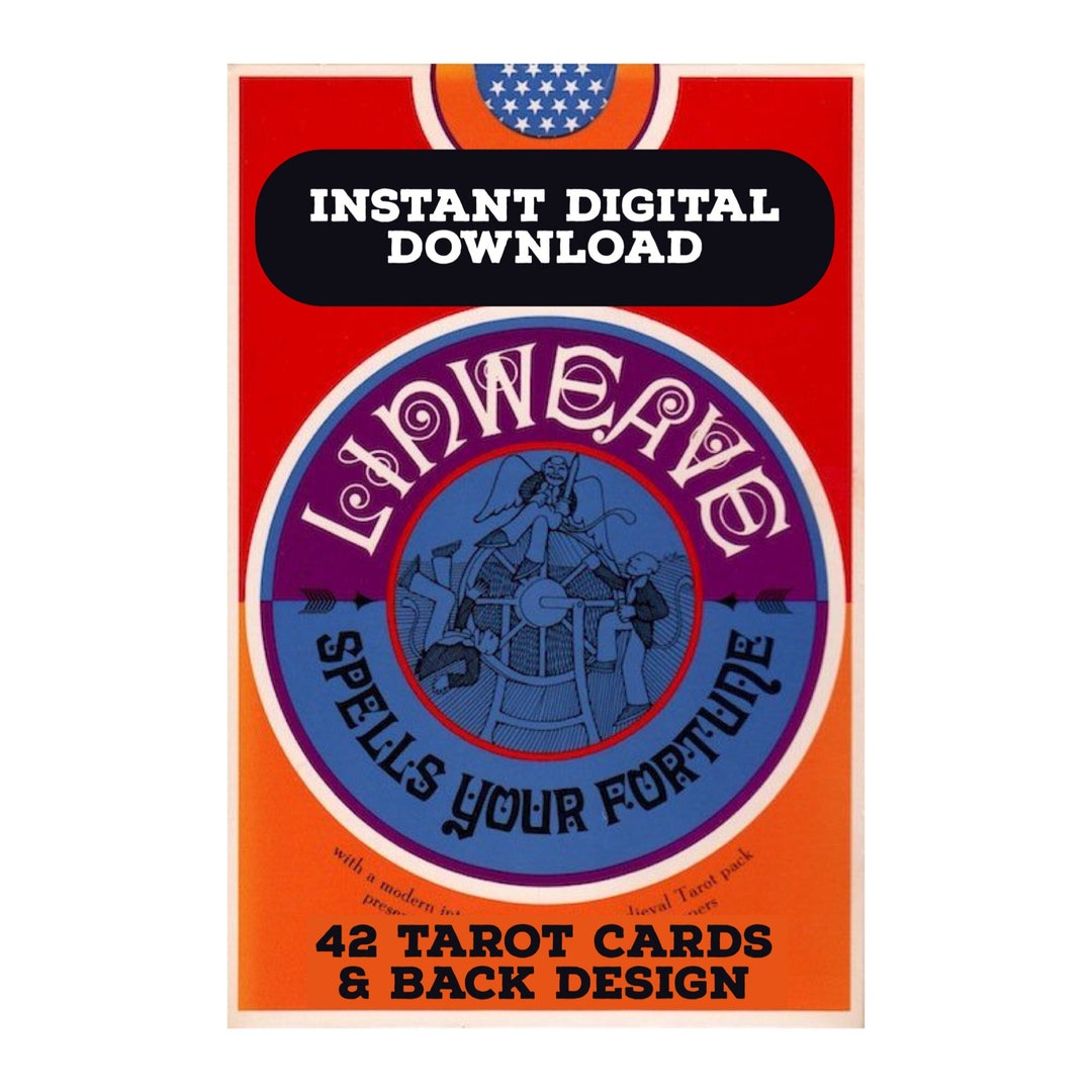 Linweave Tarot Vintage 1967 Linweave Spells Your Fortune Tarot Pack ...