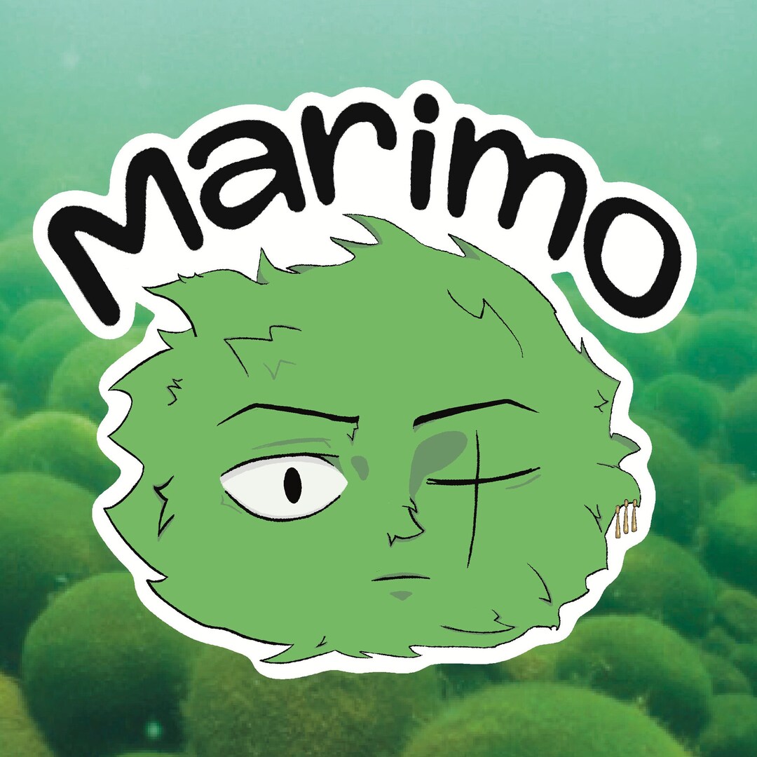 Marimo Zoro One Piece Sticker - Etsy