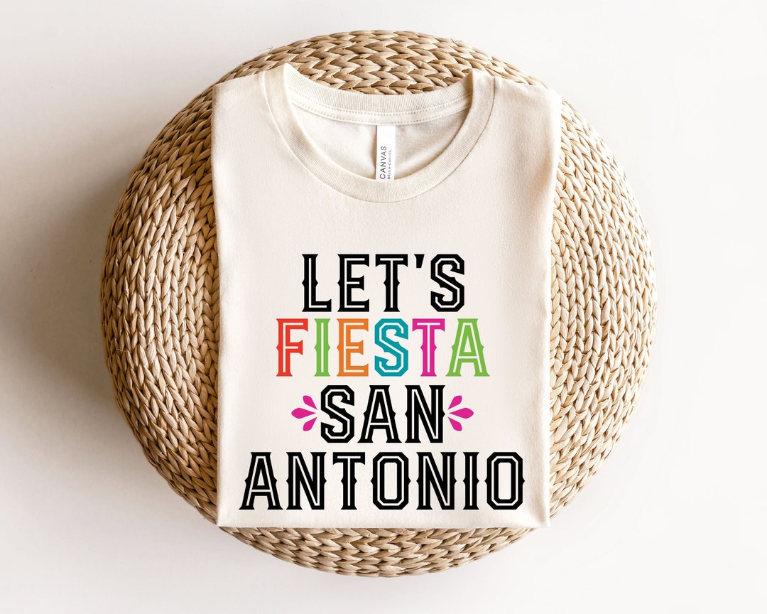 Lets Fiesta San Antonio Shirt,mexican Shirt,sombrero Hat Shirt,cinco De ...