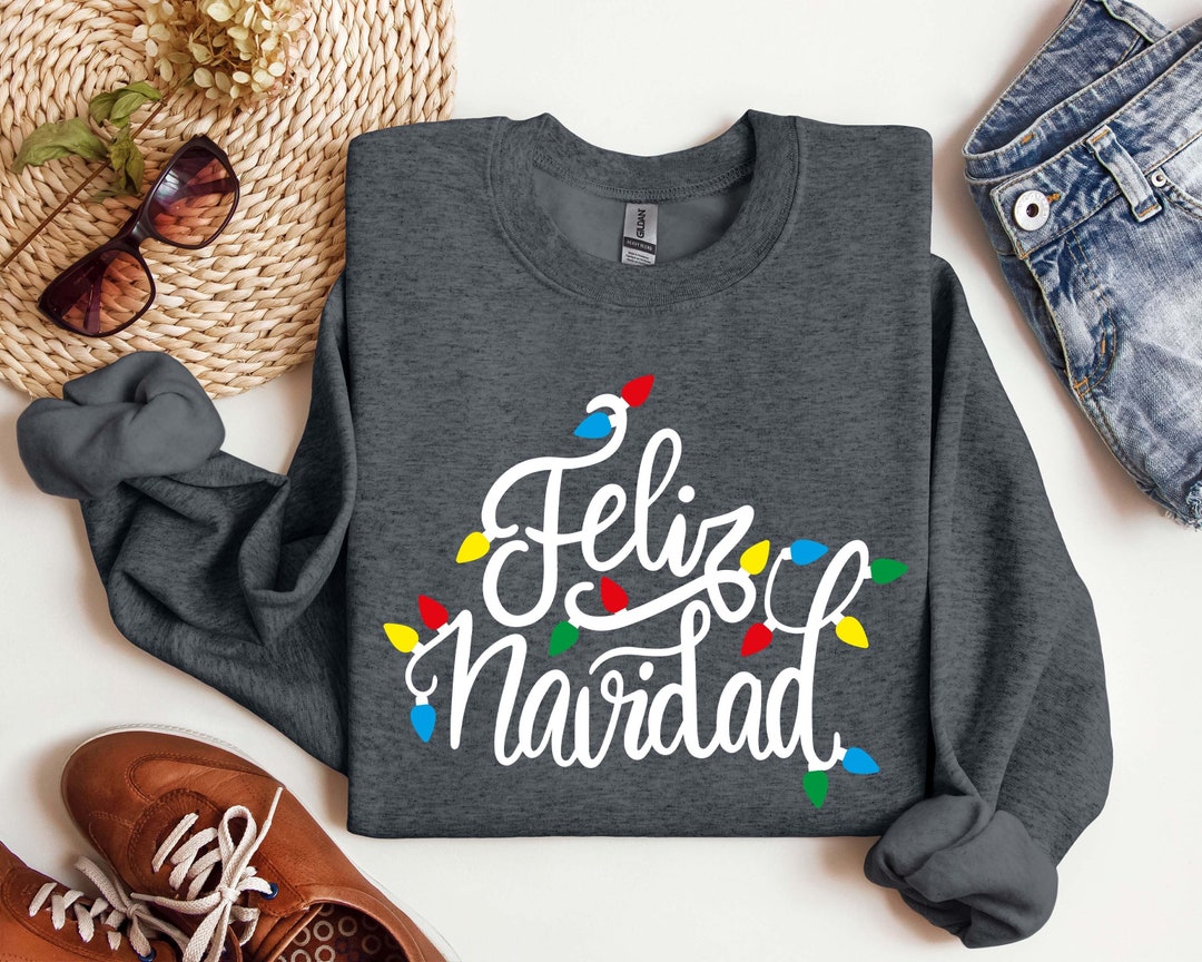 Feliz Navidad Shirt, Spanish Merry Christmas Shirt, Feliz Navidad 2024 ...
