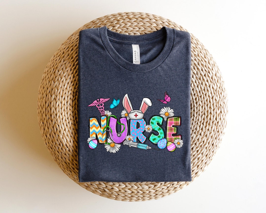 Easter Nurse Gift Shirt, Bunny Nurse Sweatshirt, Peeps Nurse Shirt ...