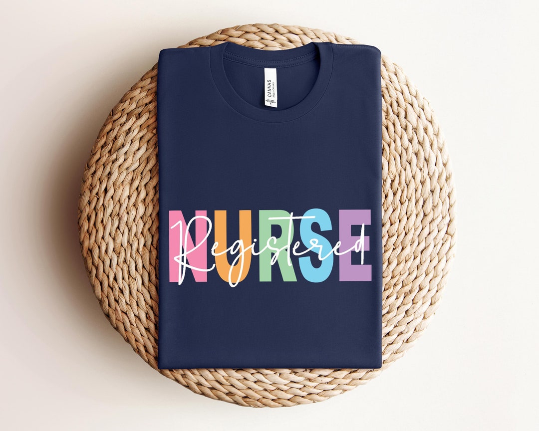 Registered Nurse Shirt for Women, RN Tshirt for Registered Nurse ...