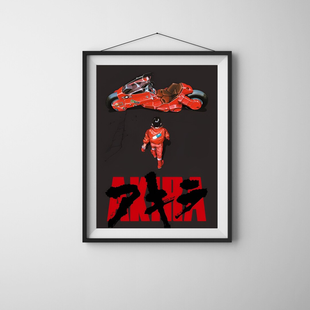 Akira Manga Art Japanese Anime Poster Manga Wall Art Print Anime Print ...