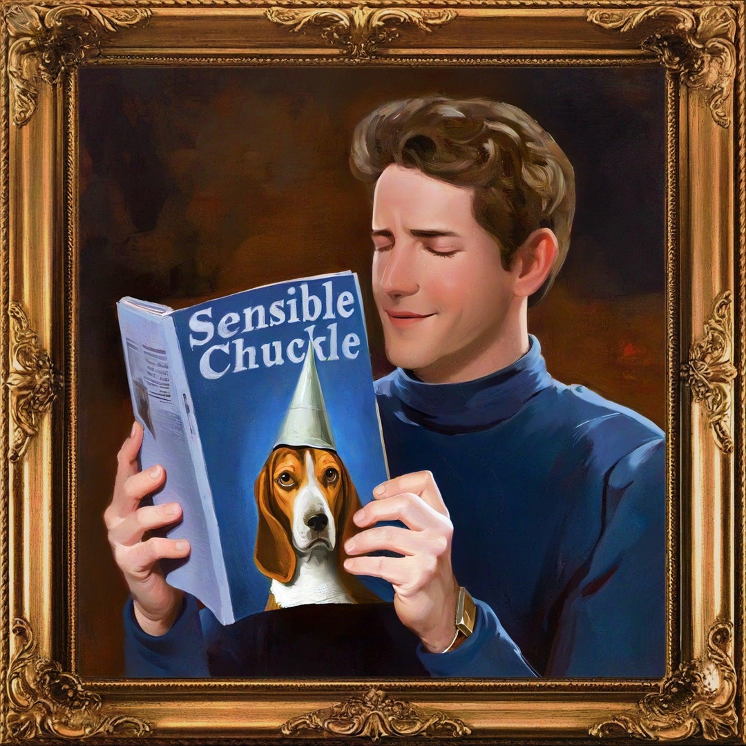 The Sensible Chuckle Meme Art Re-imagined in Renaissance Painting Style ...