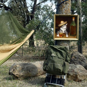 Tequila Cat Meme Art Re-imagined in Renaissance Painting Style on ...