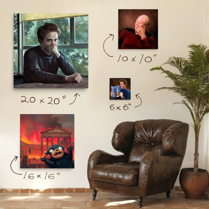 Edward Cullen Catches a Whiff | Meme Art Re-imagined in Renaissance ...