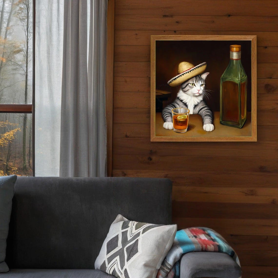 Tequila Cat | Meme Art Re-imagined in Renaissance Painting Style on ...