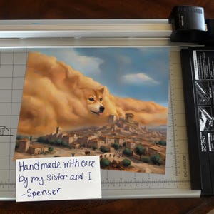 Sandstorm Doge Meme Art Re-imagined in Renaissance Painting Style on ...