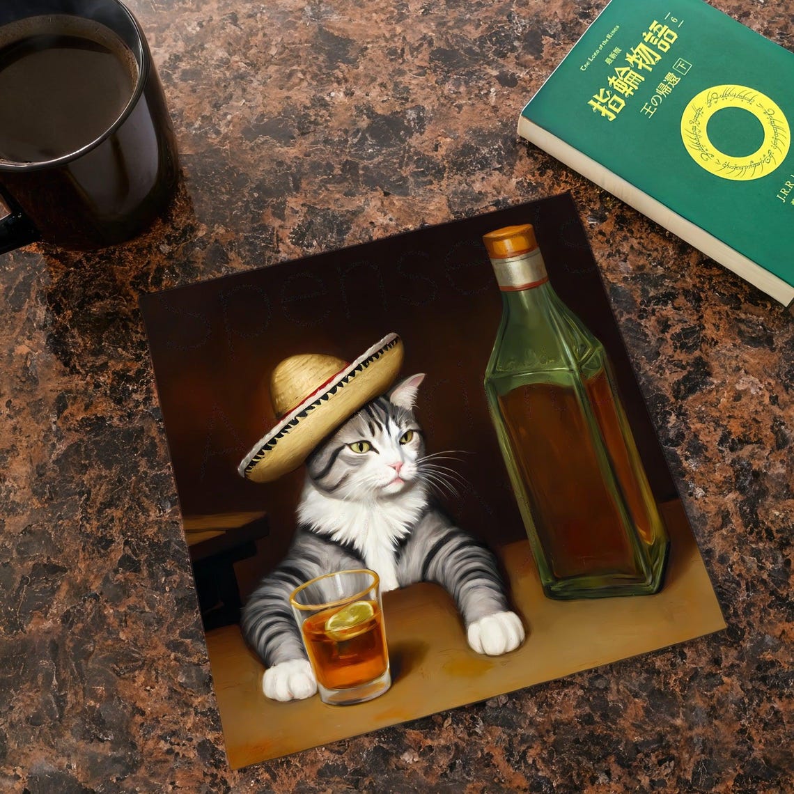 Tequila Cat | Meme Art Re-imagined in Renaissance Painting Style on ...