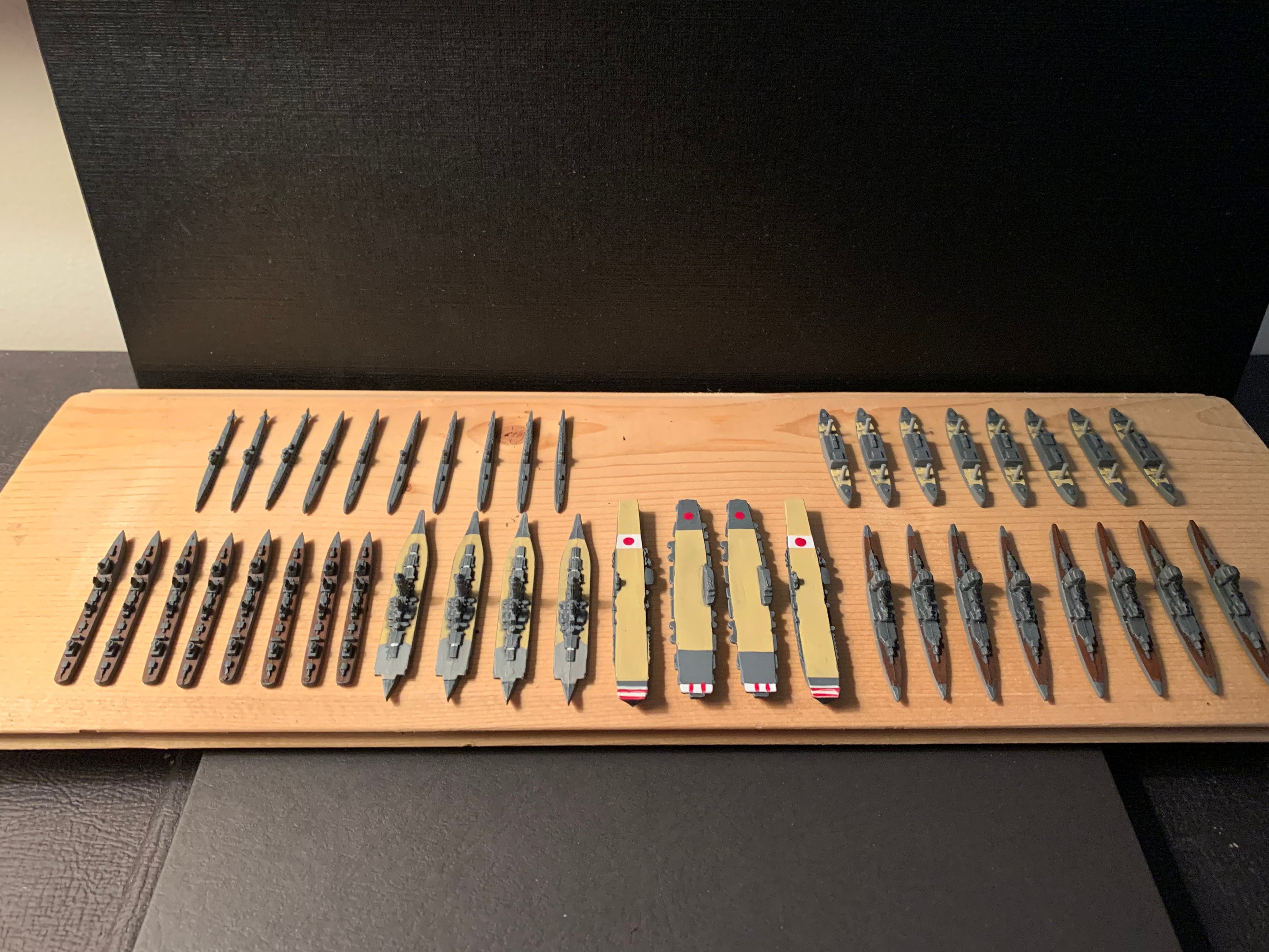 42 Painted Axis and Allies Game Pieces. Japanese Navy. - Etsy