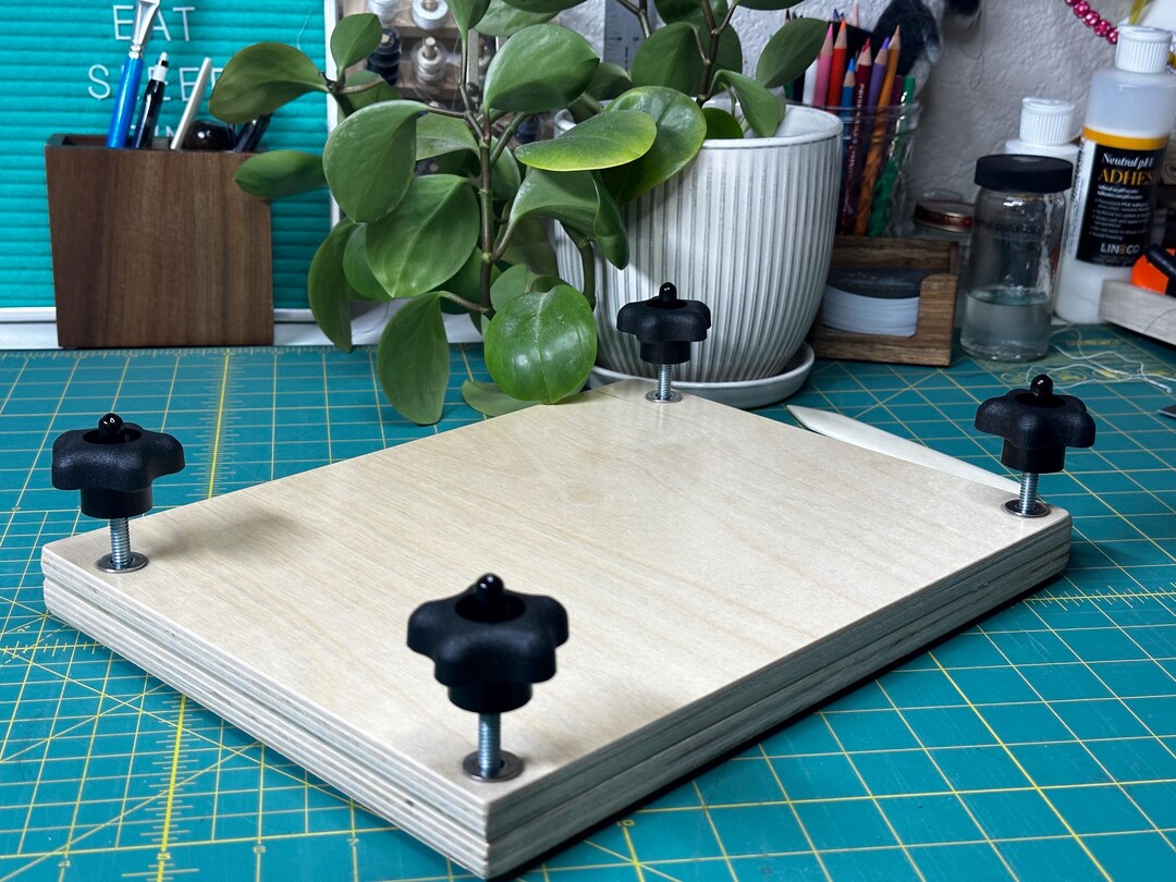 Multi-purpose Baltic Birch Book Press - Etsy