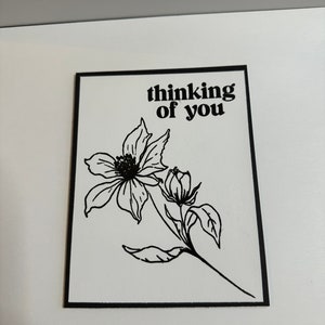 Sympathy and Thinking of You Greeting Cards, Embossed, Set of 2 ...