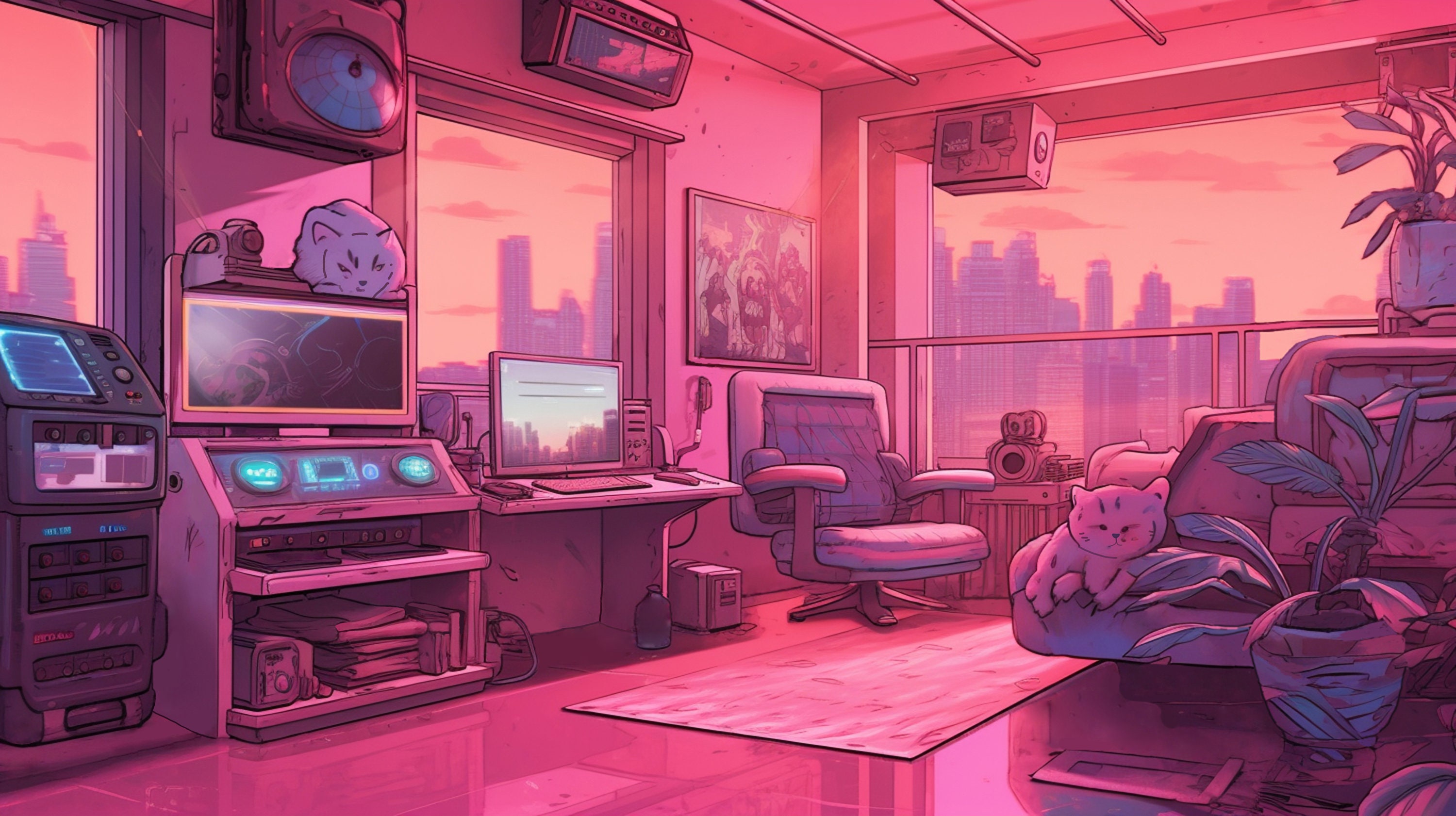 Vintage Retro Gaming Room Overlay for Female Streamers - Etsy