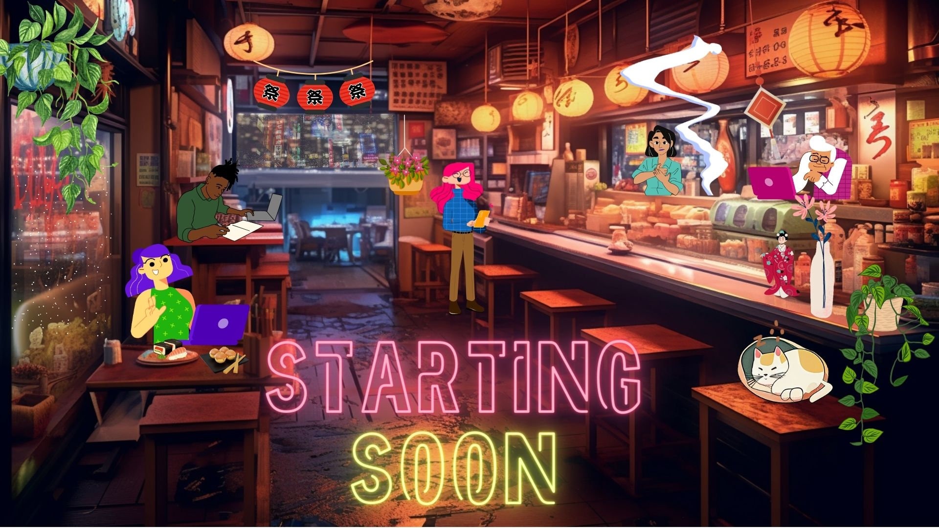 Japan Overlay Twitch Stream - Etsy