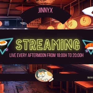 Japan Overlay Twitch Stream - Etsy