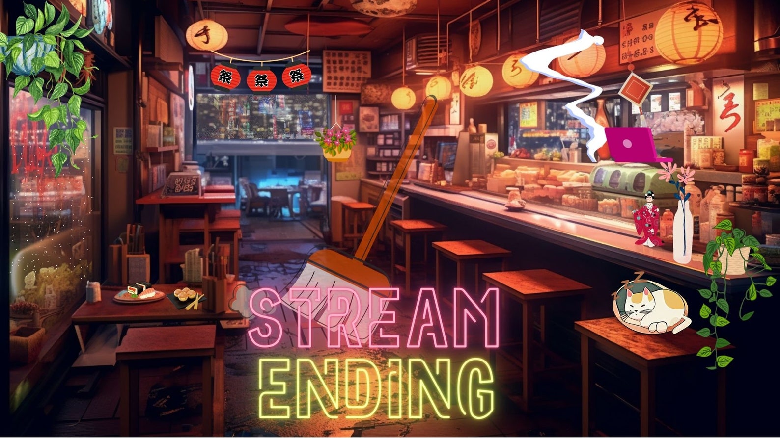 Japan Overlay Twitch Stream - Etsy