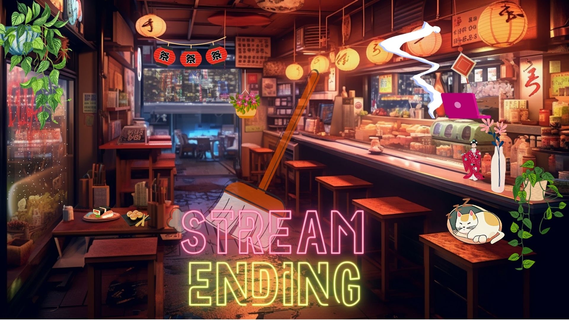 Japan Overlay Twitch Stream - Etsy