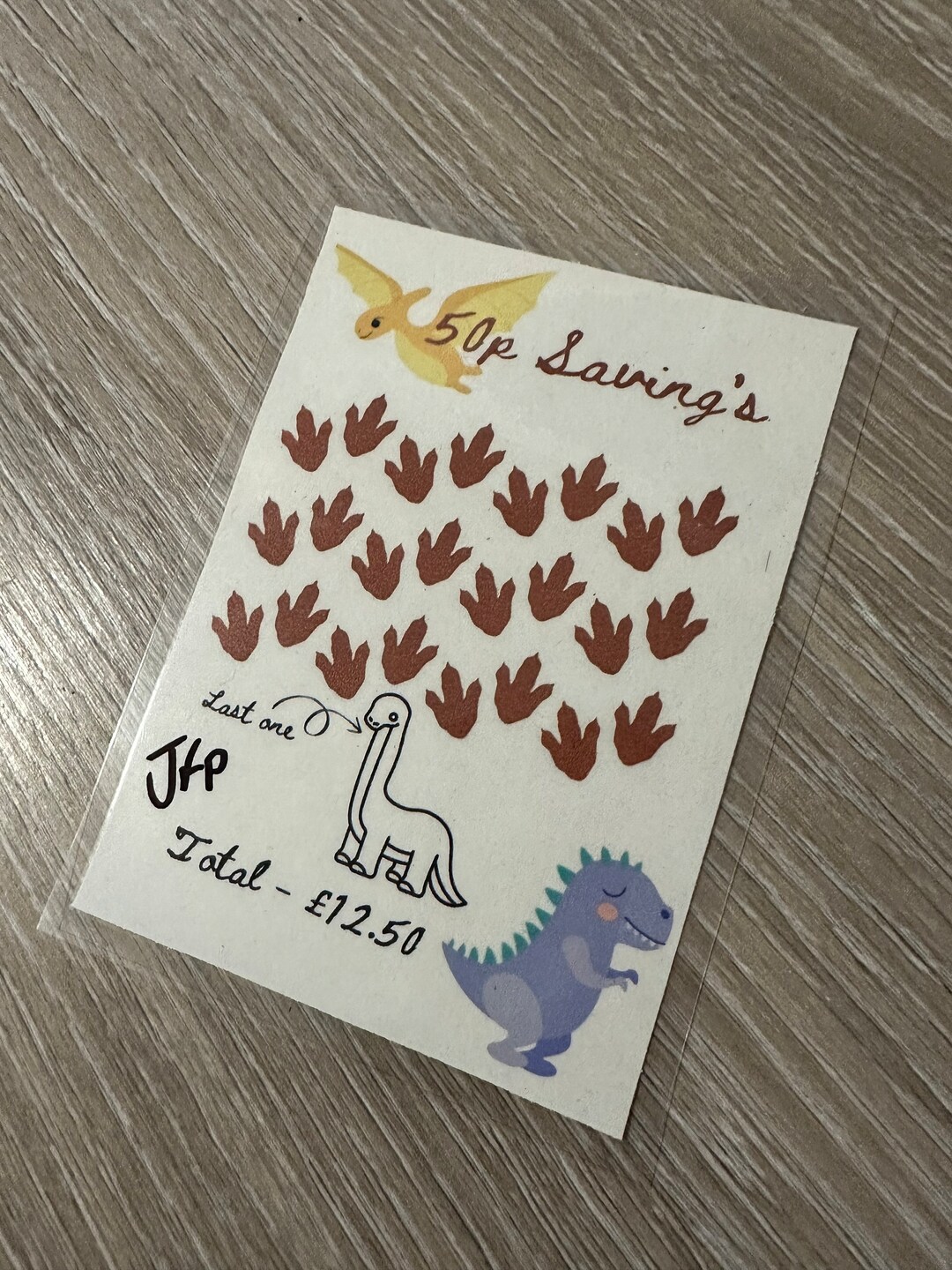 Child’s Saving Tracker 50p - Etsy