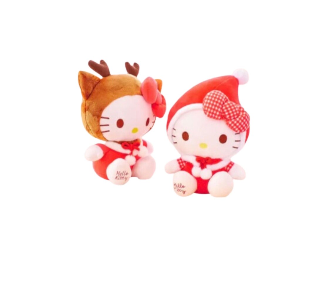 Hello Kitty Christmas Plush - Etsy